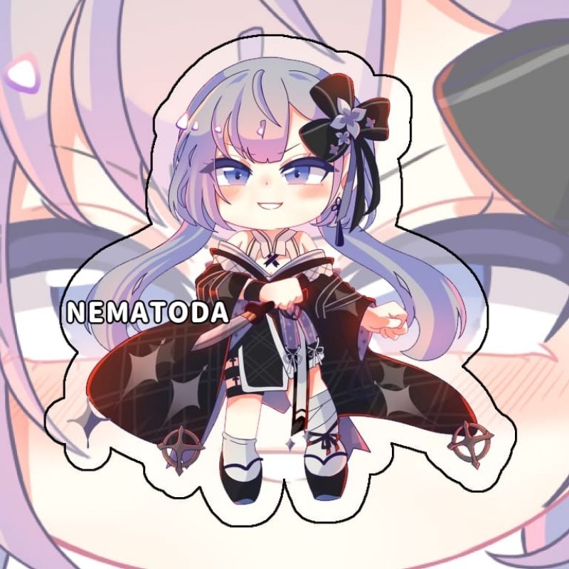 Jual Gantungan Kunci Vtuber Hololive Vestia Zeta Kimono - Keychain ...