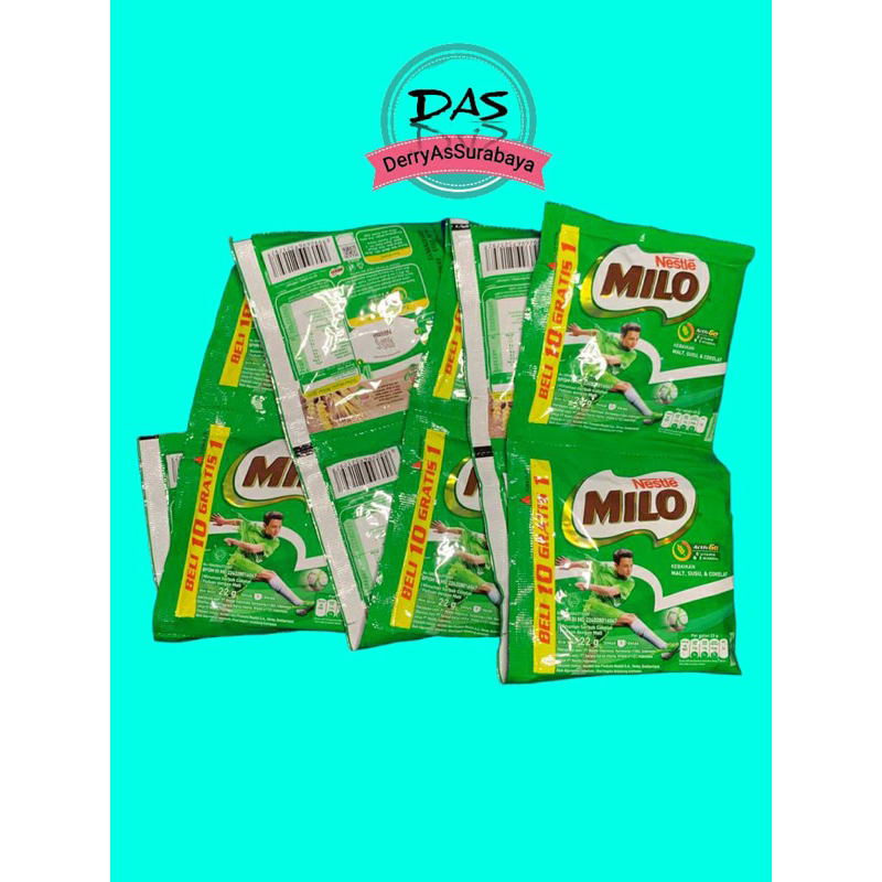 Jual MILO RENTENG 22gr (11sachet) | Shopee Indonesia