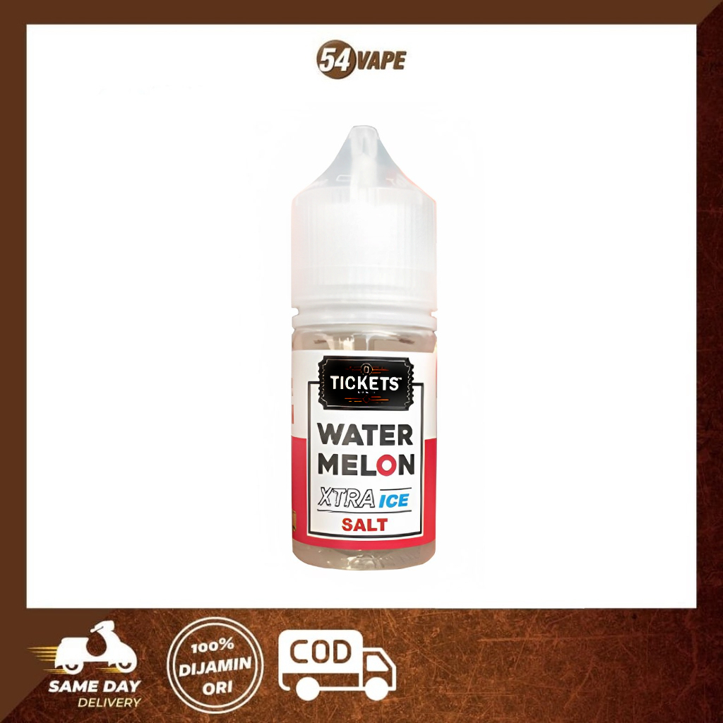Jual Tickets Watermelon Xtra Ice Series Salt 30ml | Shopee Indonesia