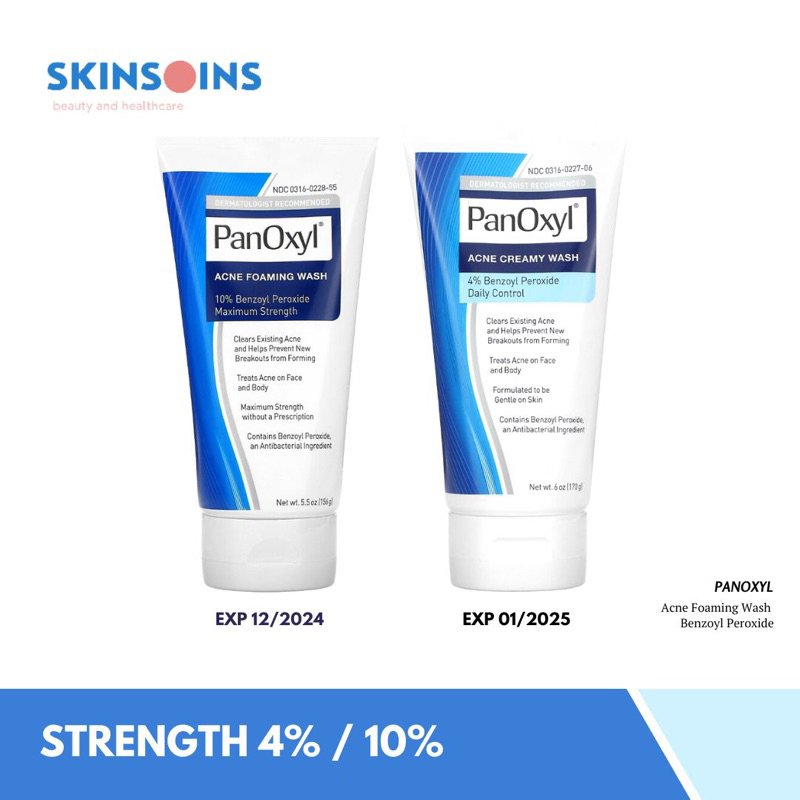 Jual PanOxyl Acne Foaming Wash BPO 4% / 10% | Shopee Indonesia