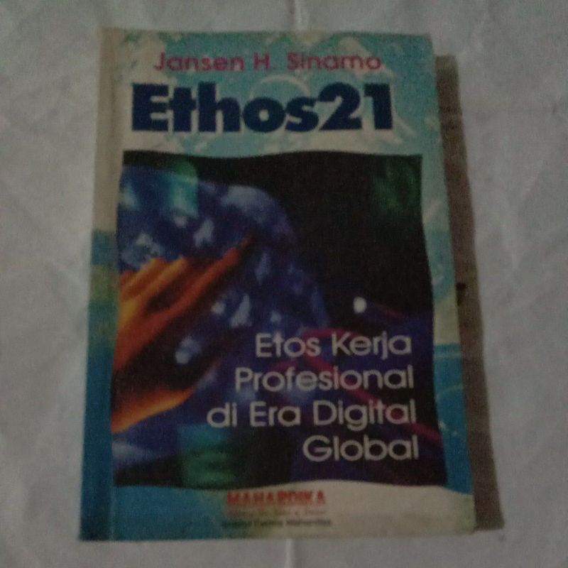 Jual Etos kerja Profesional di Era digital Global by Jansen H.Sinamo ...