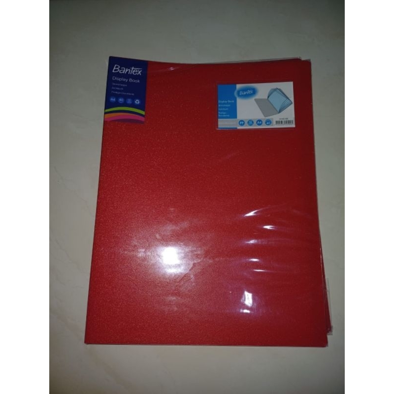 Jual bantex display book a4 60 lembar folder map bagus kantor kerja ...