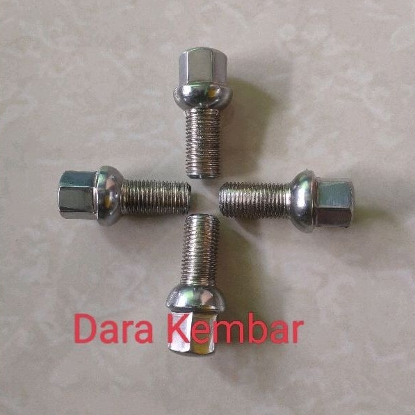 Jual Baut Roda Mobil Mercy BMW 5 Cm ORIGINAL | Shopee Indonesia