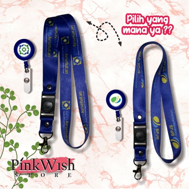 Jual Lanyard / Tali Id Card BPJS KESEHATAN & BPJS KETENAGAKERJAAN ...