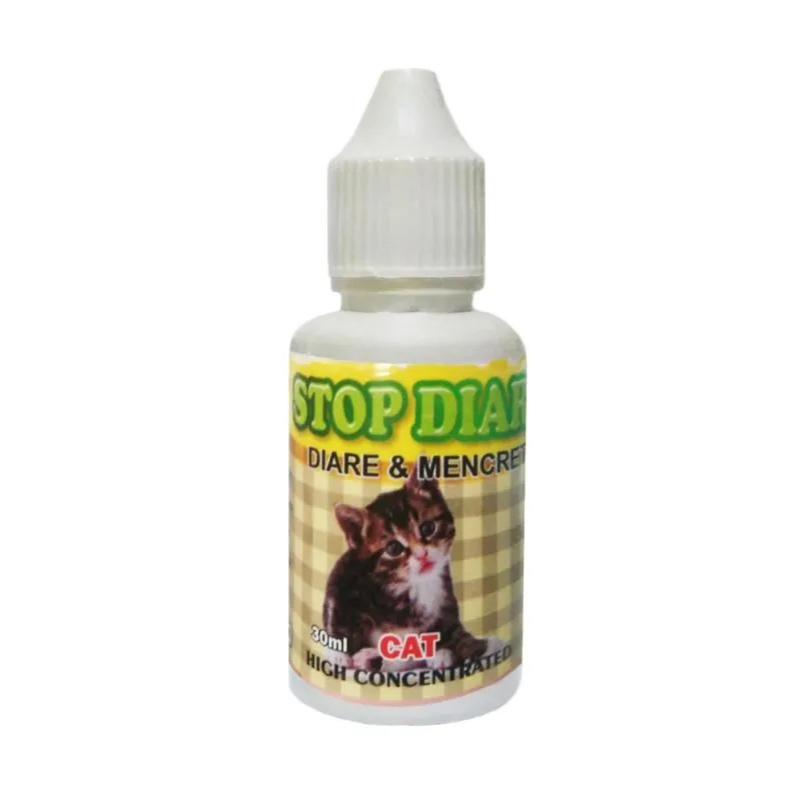 Jual STOP DIAR 30ml Obat Diare & Mencret Cat High Concentrated Obat ...
