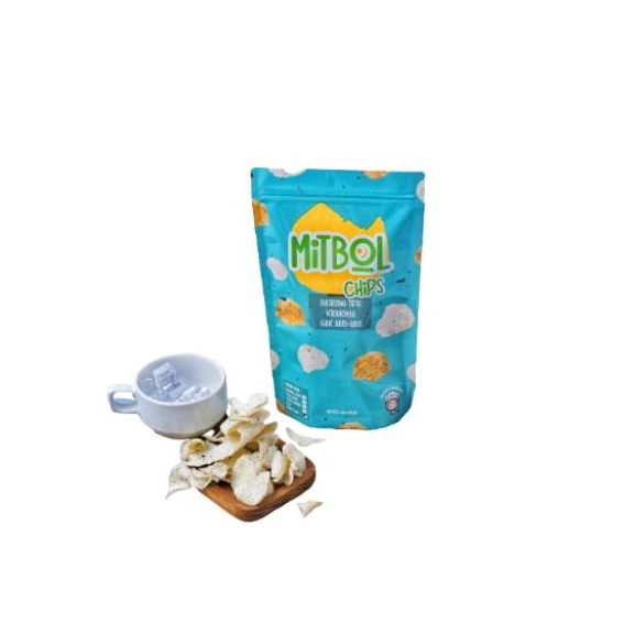 Jual mitbol snack keripik basreng tipis rasa rumput laut 80 gram ...