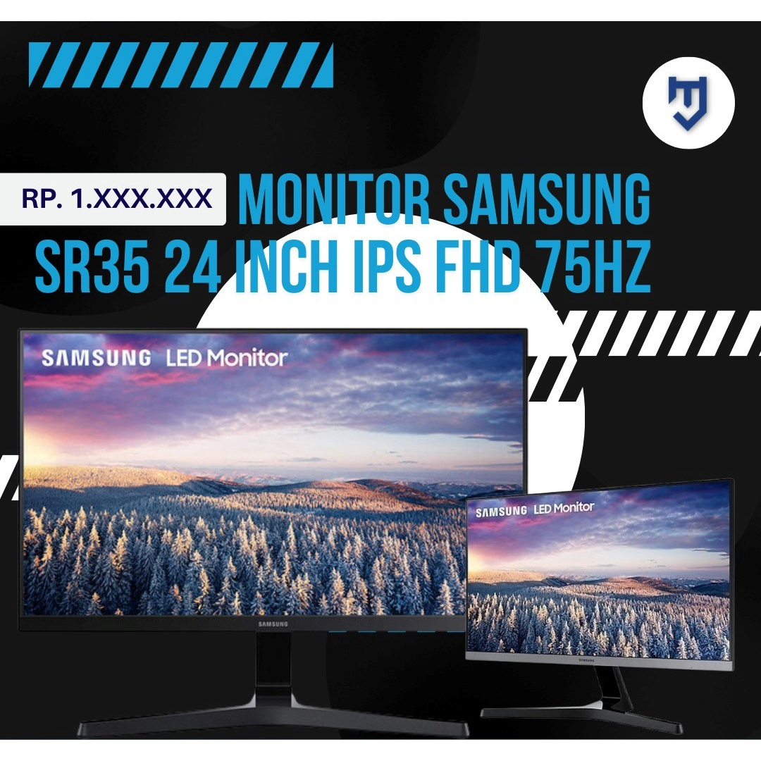 Jual MONITOR SAMSUNG SR35 24 INCH IPS FHD 75Hz | Shopee Indonesia