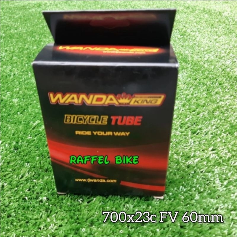 Jual Termurah. Ban dalam Wandaking 700x23c FV 60mm. Ban dalam Fixie. Ban dalam Road Bike. Ban ...