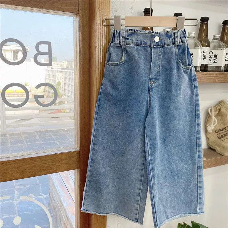 Jual Highwaist Celana Kulot Jeans Anak Perempuan Usia 1-12 th | Shopee Indonesia