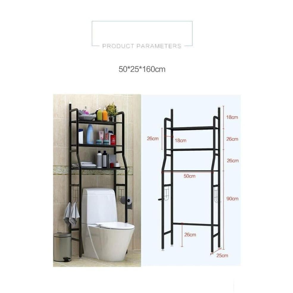 Jual Rak Toilet Rak Kamar Mandi Stainless Rak Susun Serbaguna Ukuran ...