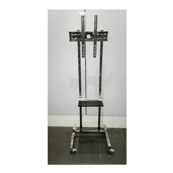 Jual Bracket Standing TV LED Stand Roda 32 - 65 Inch Hitam Tripod ...