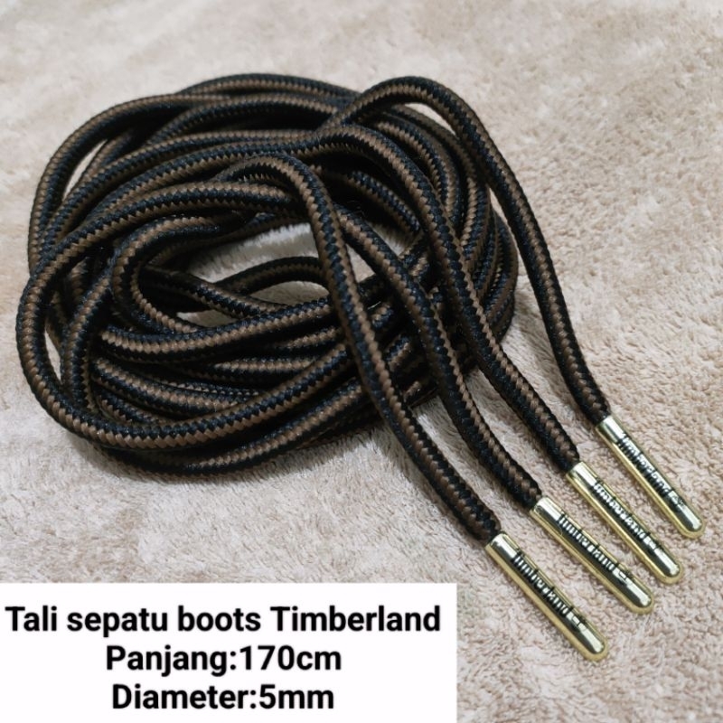 Jual tali sepatu round 5mm-170cm.original timberland. | Shopee Indonesia