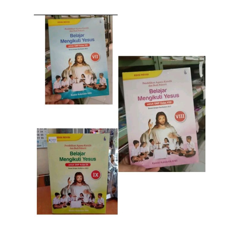 Jual BELAJAR MENGIKUTI YESUS , PENDIDIKAN AGAMA KATOLIK SMP KELAS 7 8 9 | Shopee Indonesia
