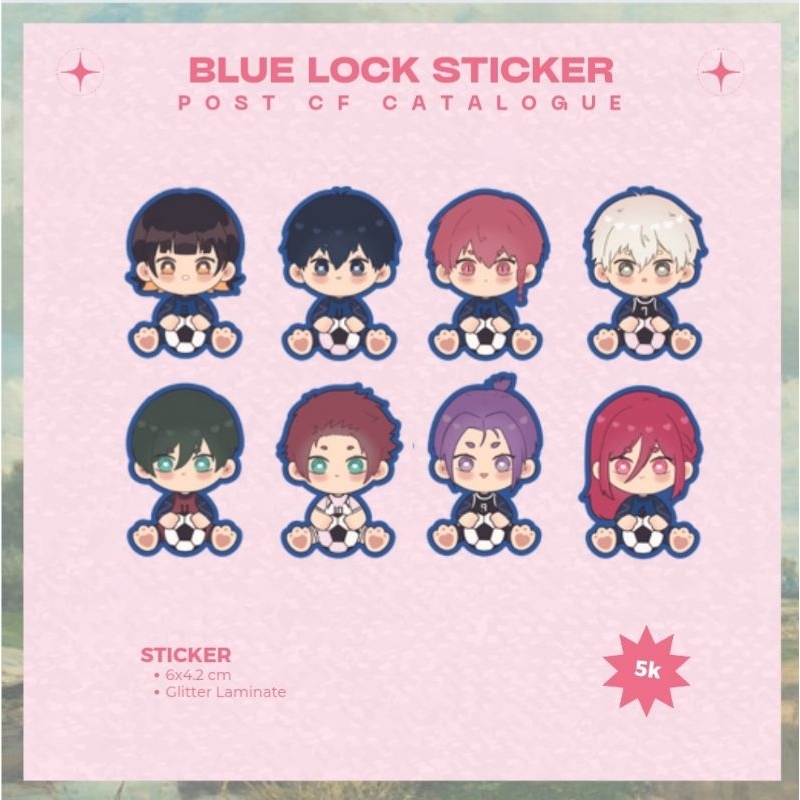 Jual Blue Lock Sticker | Shopee Indonesia