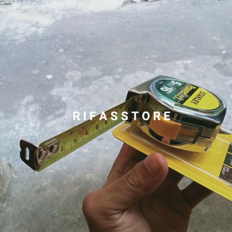Jual Meteran Stanley 5 Meter 5M/16' Powerlock | Shopee Indonesia