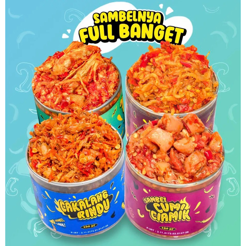 Jual Eat Sambel - Kemasan Icip Sambel Cumi / Cakalang / Teri / Ayam ...