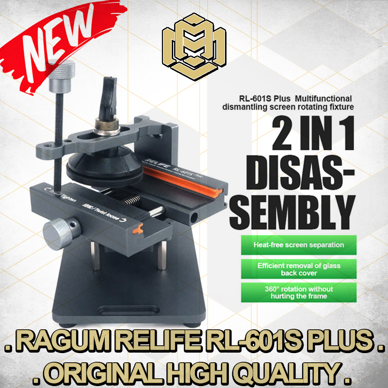 Jual Ragum Relife RL-601S Plus 2in1 Rotary/ Ragum Untuk Glass Kaca/Buka ...