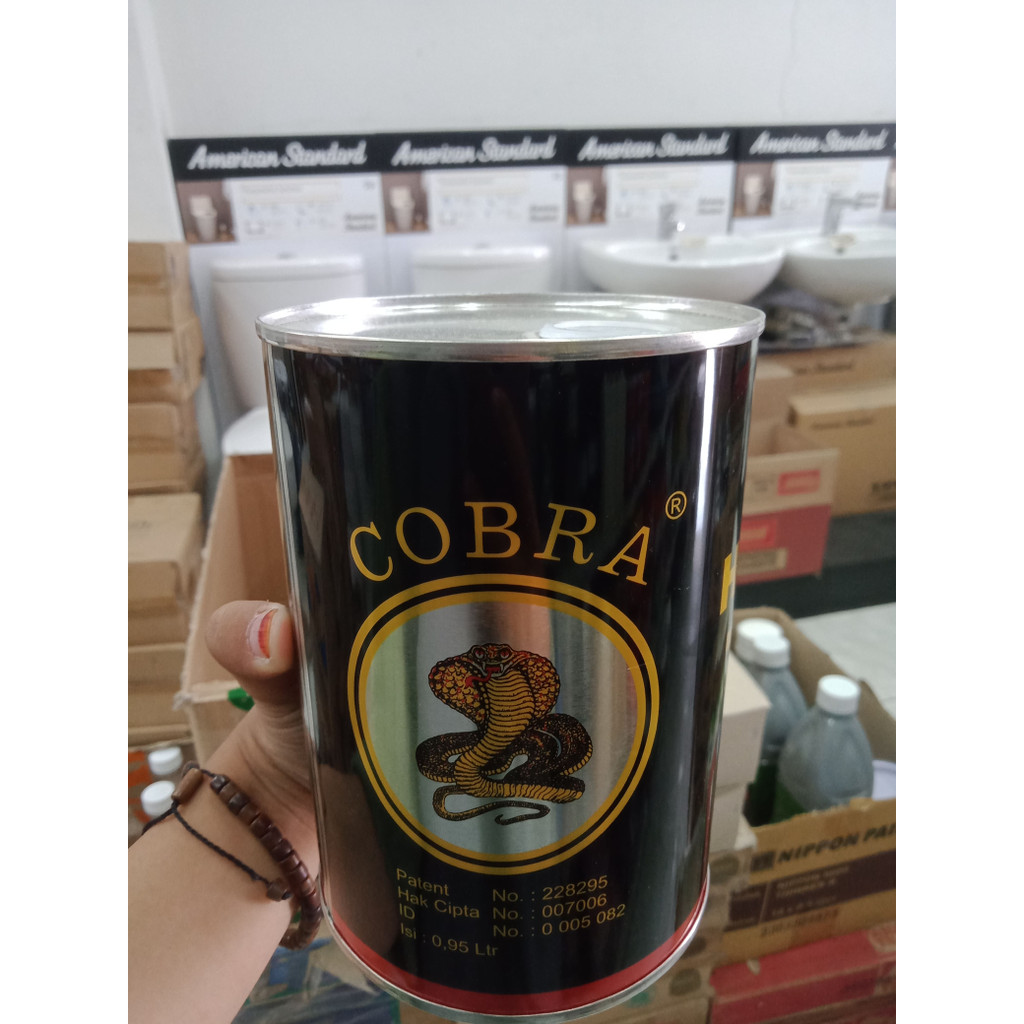 Jual THINNER THINER COBRA HITAM PENGENCER CAT TINER COBRA HITAM HIGH ...