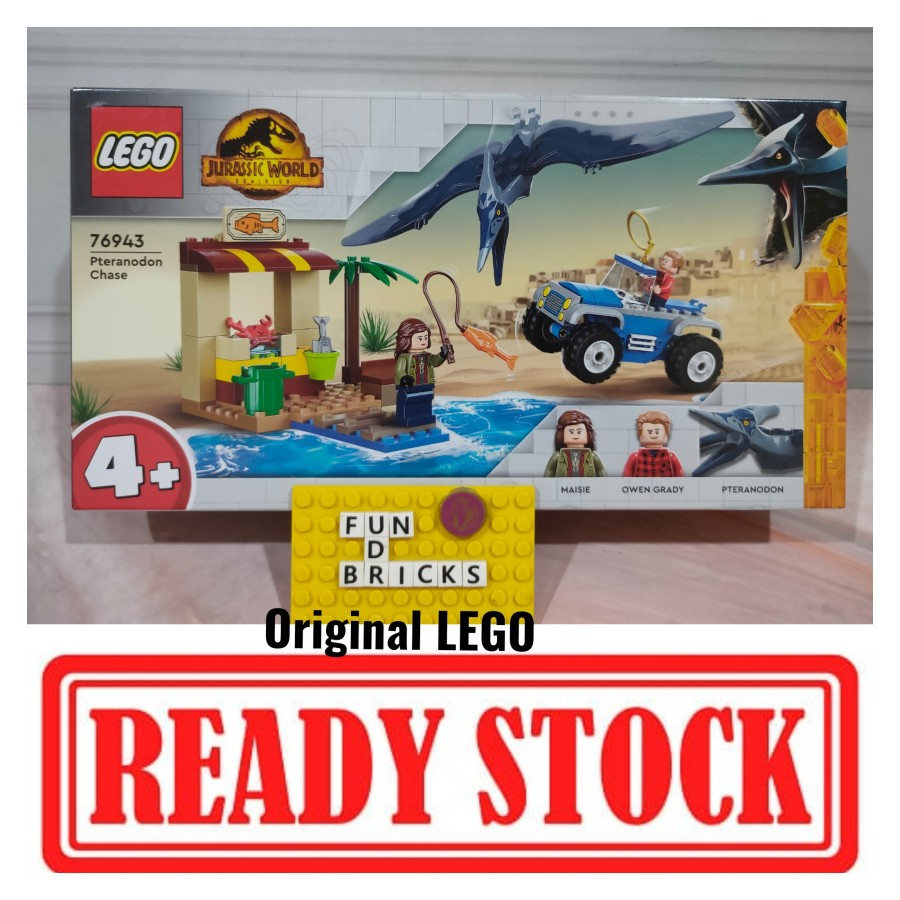 Jual LEGO 76943 Jurassic World Dominion Pteranodon Chase | Shopee Indonesia