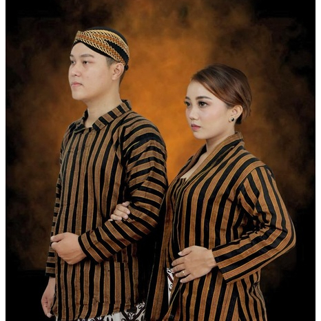 Jual BAJU SURJAN LURIK ADAT JAWA KEBAYA LURIK JAWA SURJAN PRIA DAN ...