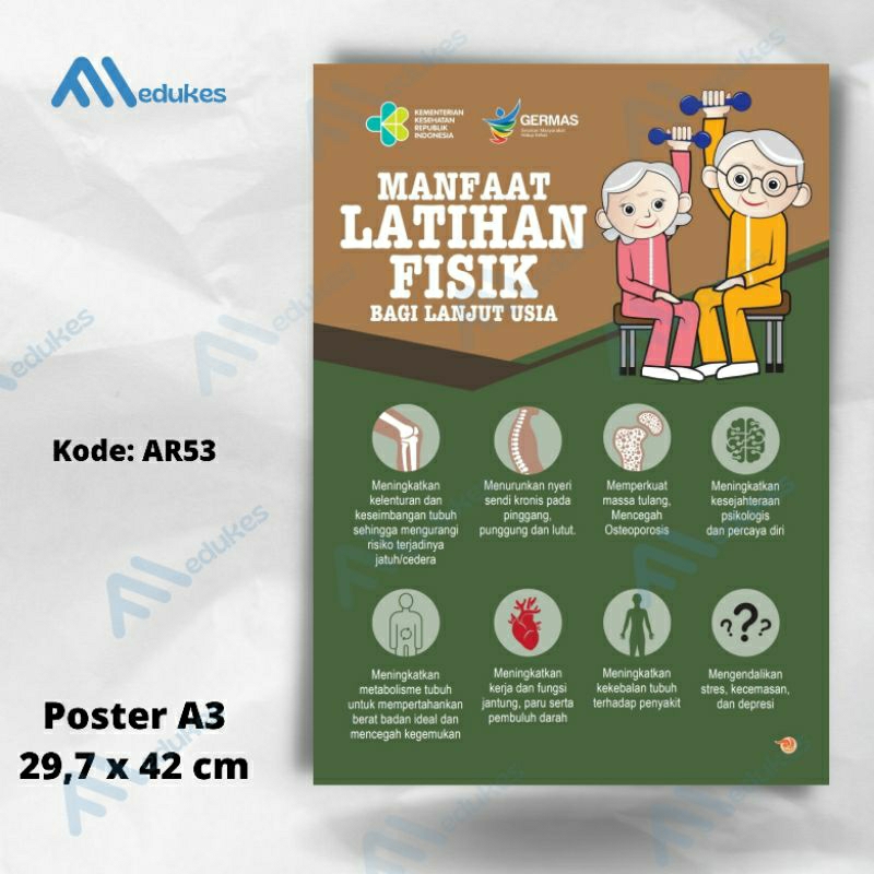 Jual Poster Manfaat Olahraga Bagi Lansia / Poster Manfaat Aktivitas ... Jual Poster Manfaat Olahraga Bagi Lansia / Poster Manfaat Aktivitas ...