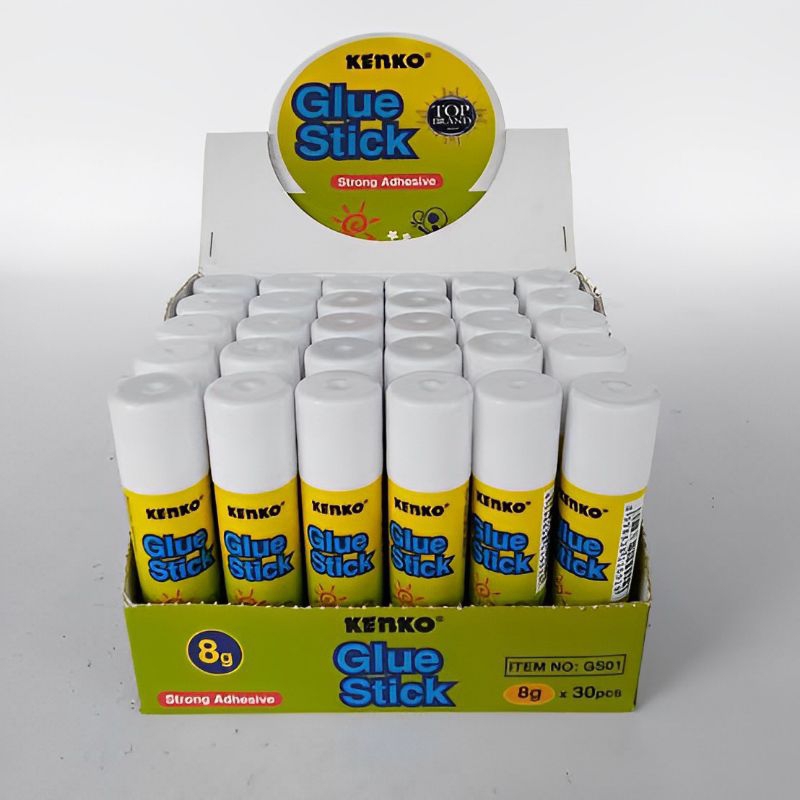 Jual LEM GLUE STICK KENKO 8G (1PAK/30PCS) | Shopee Indonesia
