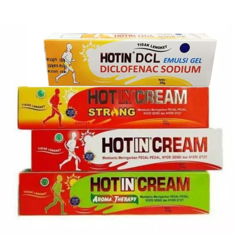 Jual Hot In Cream All Varian (Original / Strong / Aroma therapy/ DCL ...