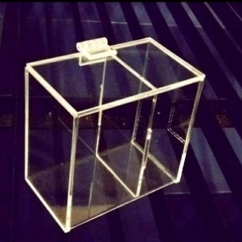 Jual Tempat Kapas Akrilik Tempat Kapas dan Cuttonbut / kotak kapas dan ...