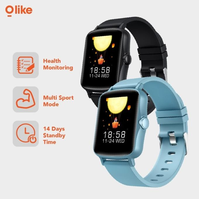 Jual Olike W11 Smartwatch Touch Screen GPS Waterproof Jam Tangan Pintar ...