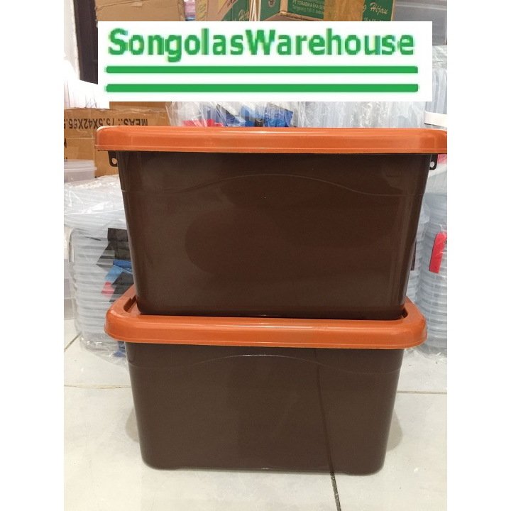 Jual COMBO Kontainer Box Plastik 5lt 10lt Kotak Penyimpanan Barang ...