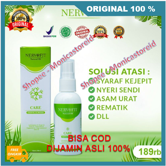 Jual Nervofit Spray Solusi Ampuh Terapi Syaraf Kejepit , Nyeri Otot ...