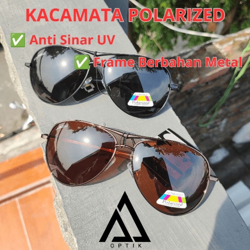 Jual Kacamata Polarized/Kacamata Tembak Ikan/Kacamata Hitam Anti Uv 400 Pria Wanita Original ...