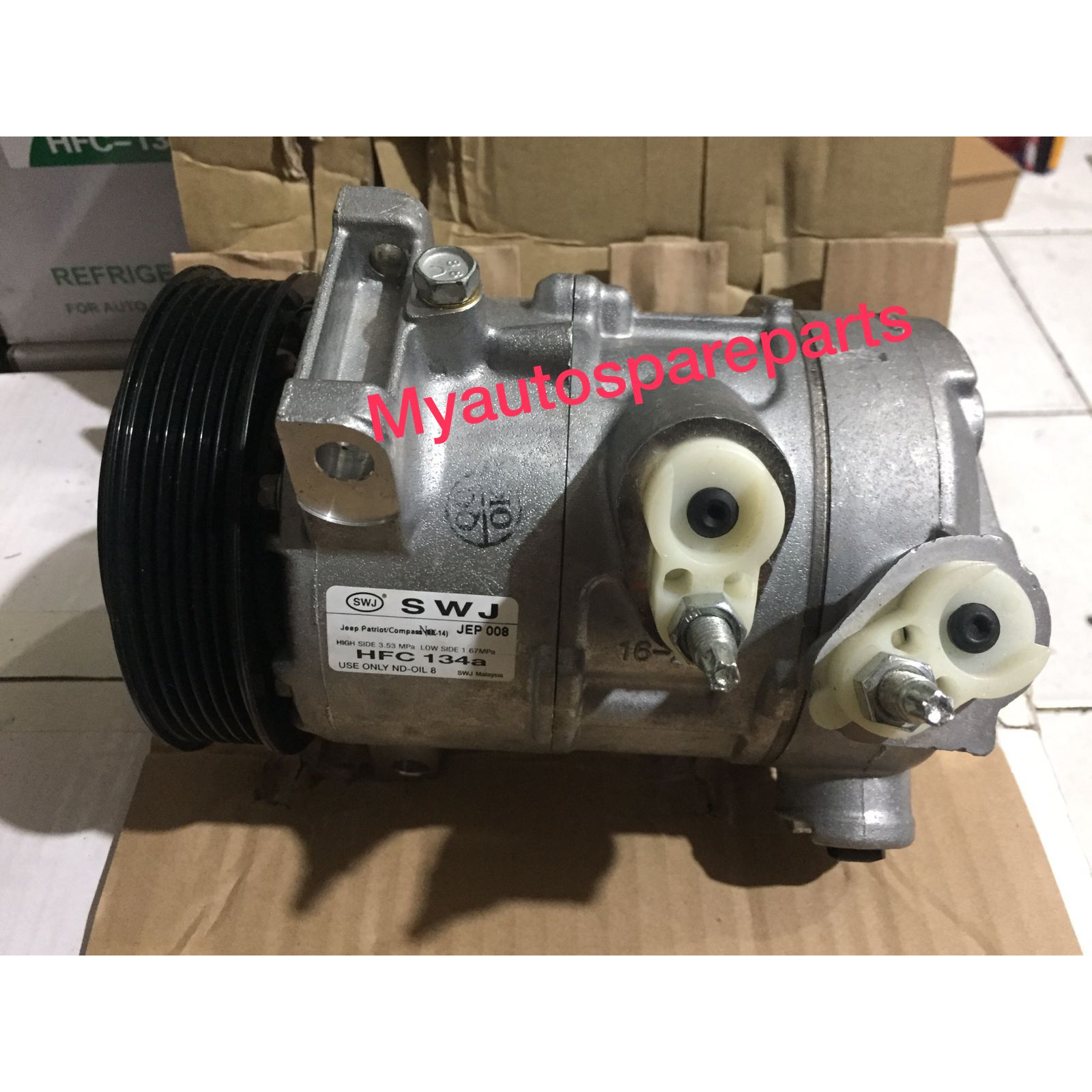 Jual KOMPRESOR COMPRESSOR AC Mobil JEEP COMPASS PATRIOT 2400cc 2.4L ...