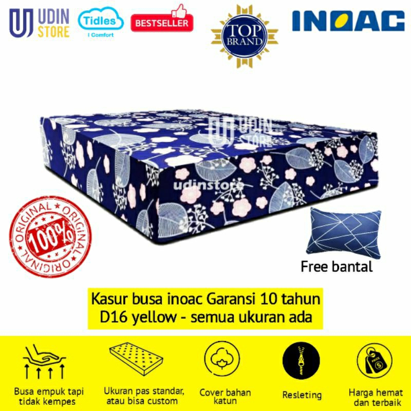 Jual Kasur Busa Inoac D16 Original 100% tebal 5, 10, 15, 20, 25, 30 cm ...