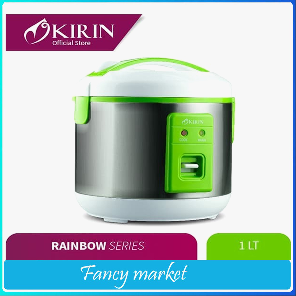 Jual RICE COOKER KIRIN KRC 087 Kapasitas 1 liter Rainbow Series (Memasak Mengukus Menghangatkan ...