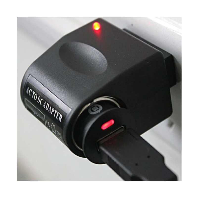 Jual sure charger 1a soket car AC 220v adaptor switch plug 1000ma 1a ...