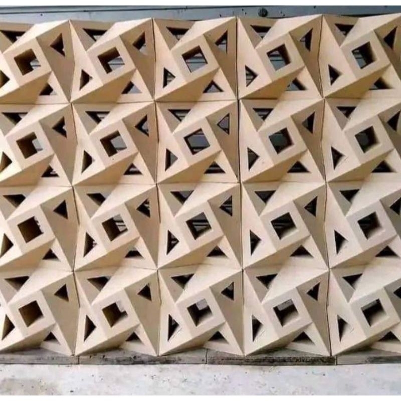 Jual roster beton/roster pagar/roster motif kincir | Shopee Indonesia