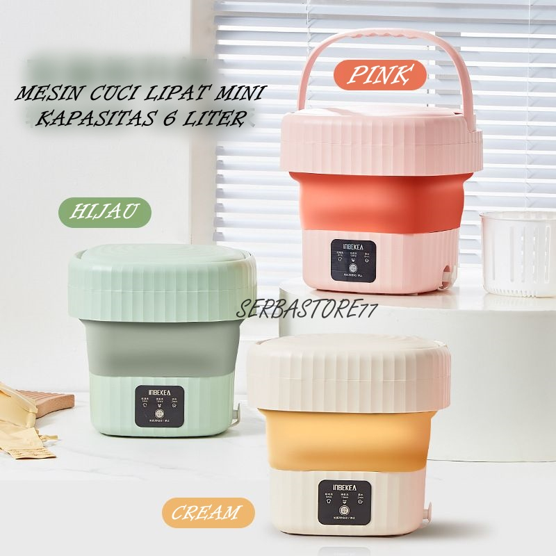 Jual Mesin Cuci Mini Portable Mesin Cuci Lipat Mini Folding Washing ...