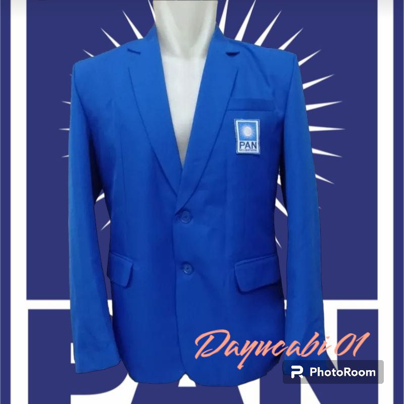 Jual jas partai PAN Pria dan wanita(sudah termasuk logo) | Shopee Indonesia