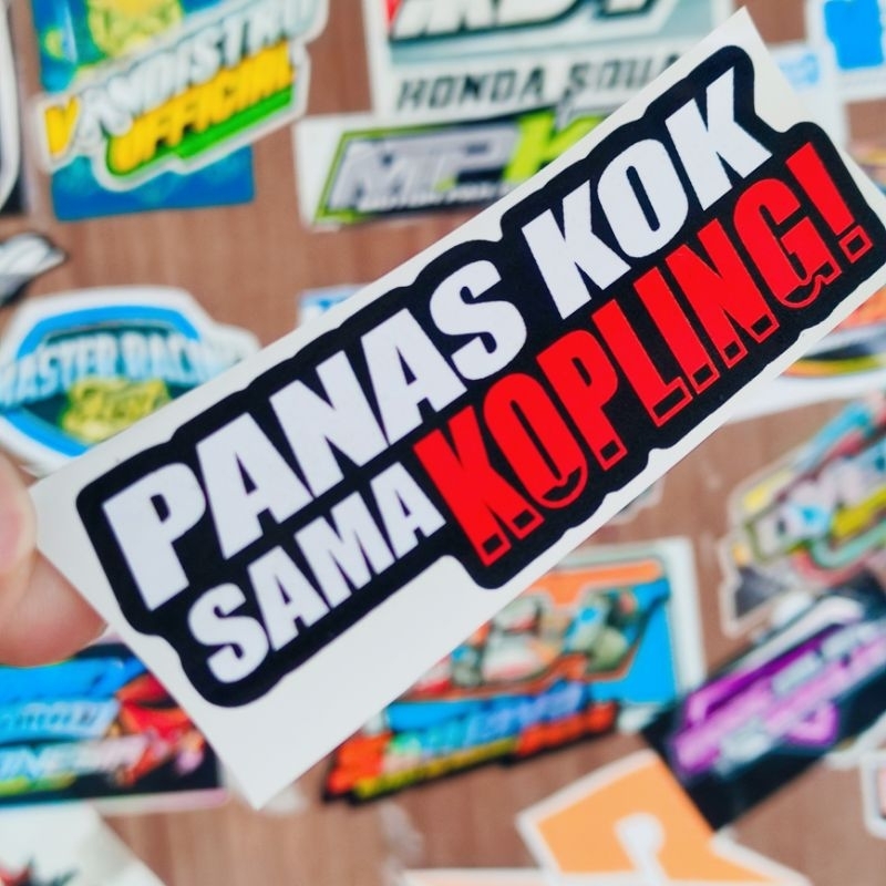Jual Stiker panas kok sama kopling (glossy) | Shopee Indonesia