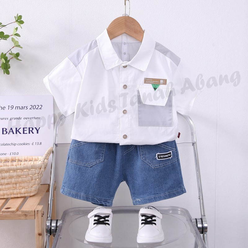 Jual SETELAN KEMEJA LENGAN PENDEK ANAK LAKI-LAKI / SETELAN BAJU LEBARAN ... Jual SETELAN KEMEJA LENGAN PENDEK ANAK LAKI-LAKI / SETELAN BAJU LEBARAN ...