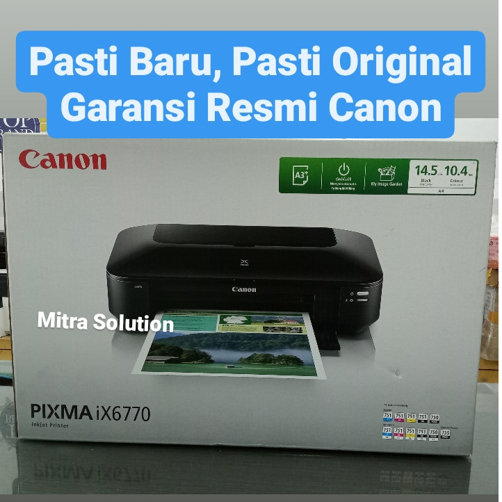 Jual Printer Canon PIXMA iX6770 ix 6770 New Printer A3 ix6770 ix-6770 ...
