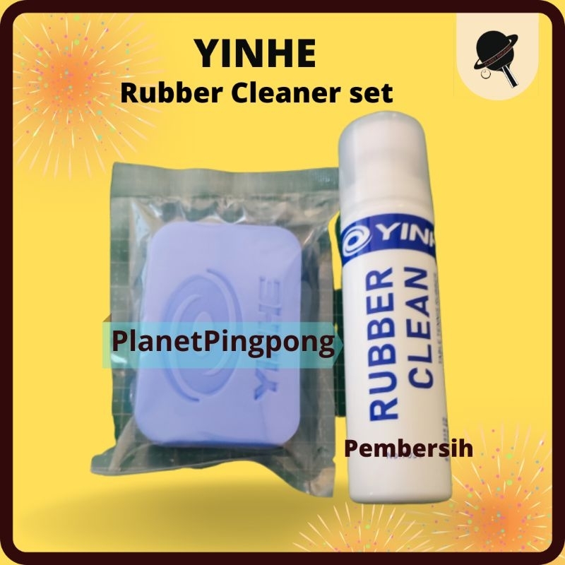 Jual YINHE Rubber Cleaner Set Paket pembersih karet bet pingpong tenis ...