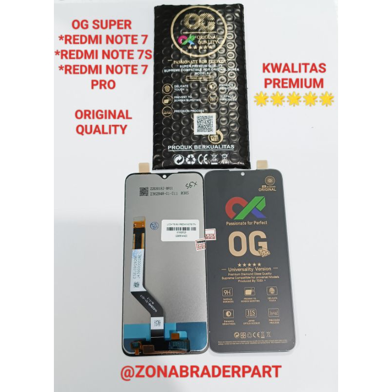 Jual LCD + TS REDMI NOTE 7/NOTE 7S/NOTE 7 PRO OG SUPER ORIGINAL QUALITY ...