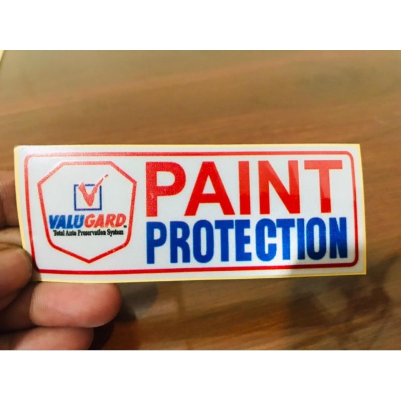 Jual STIKER PRINT CUTTING VALUGARD PAINT PROTECTION | Shopee Indonesia