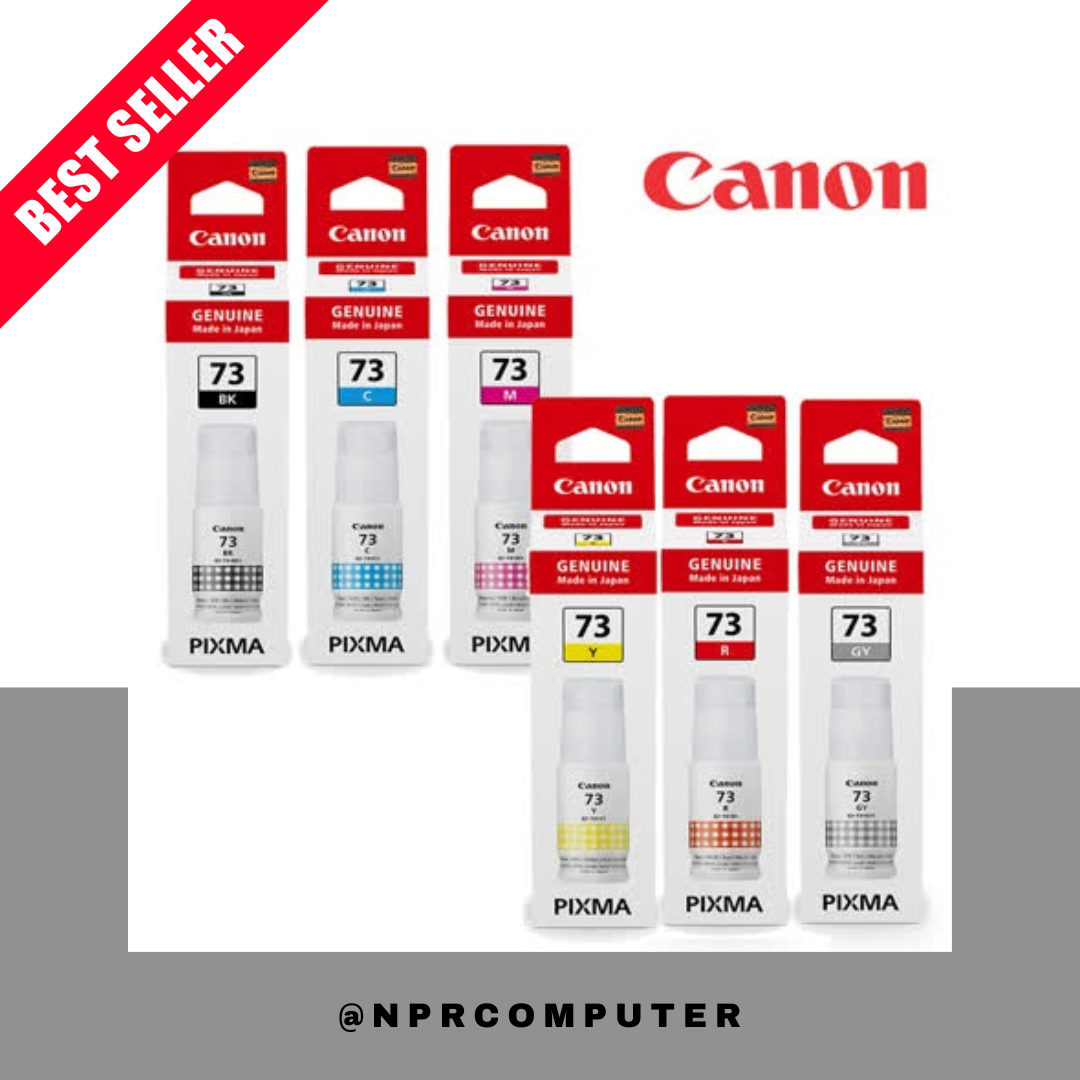 Jual Canon Tinta GI 73 Printer Ink Bottle GI73 for G570 G670 | Shopee ...