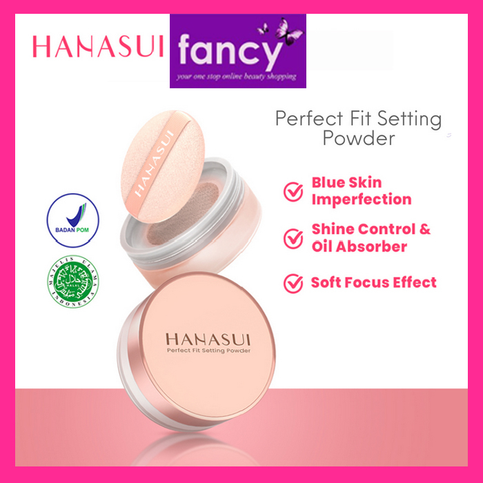 Jual HANASUI Perfect Fit SETTING POWDER Finishing Loose Powder | Shopee ...