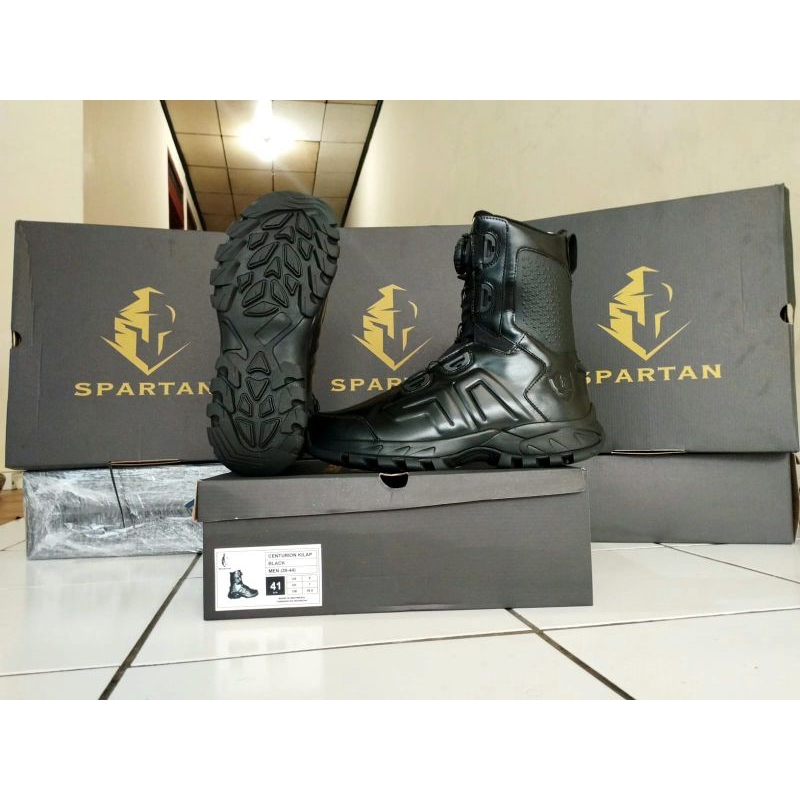 Jual SEPATU PDL TNI POLRI SPARTAN TALI PUTAR TERBARU | Shopee Indonesia