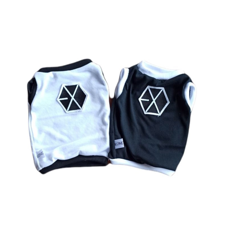 Jual Baju Kucing Bordir EXO | Shopee Indonesia