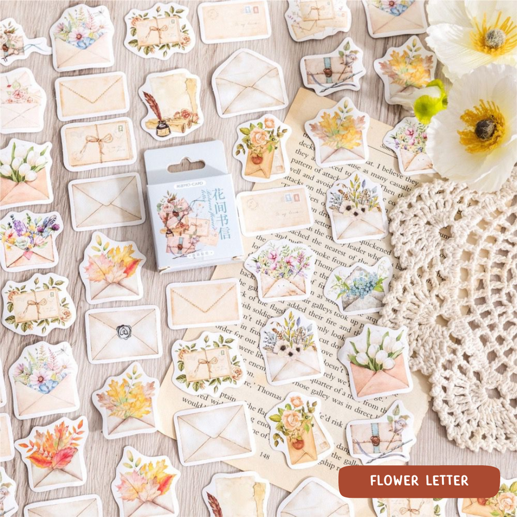 Jual Bullet Journal Kit I (10 pcs) Flower Letter ~ Aesthetic Series ...